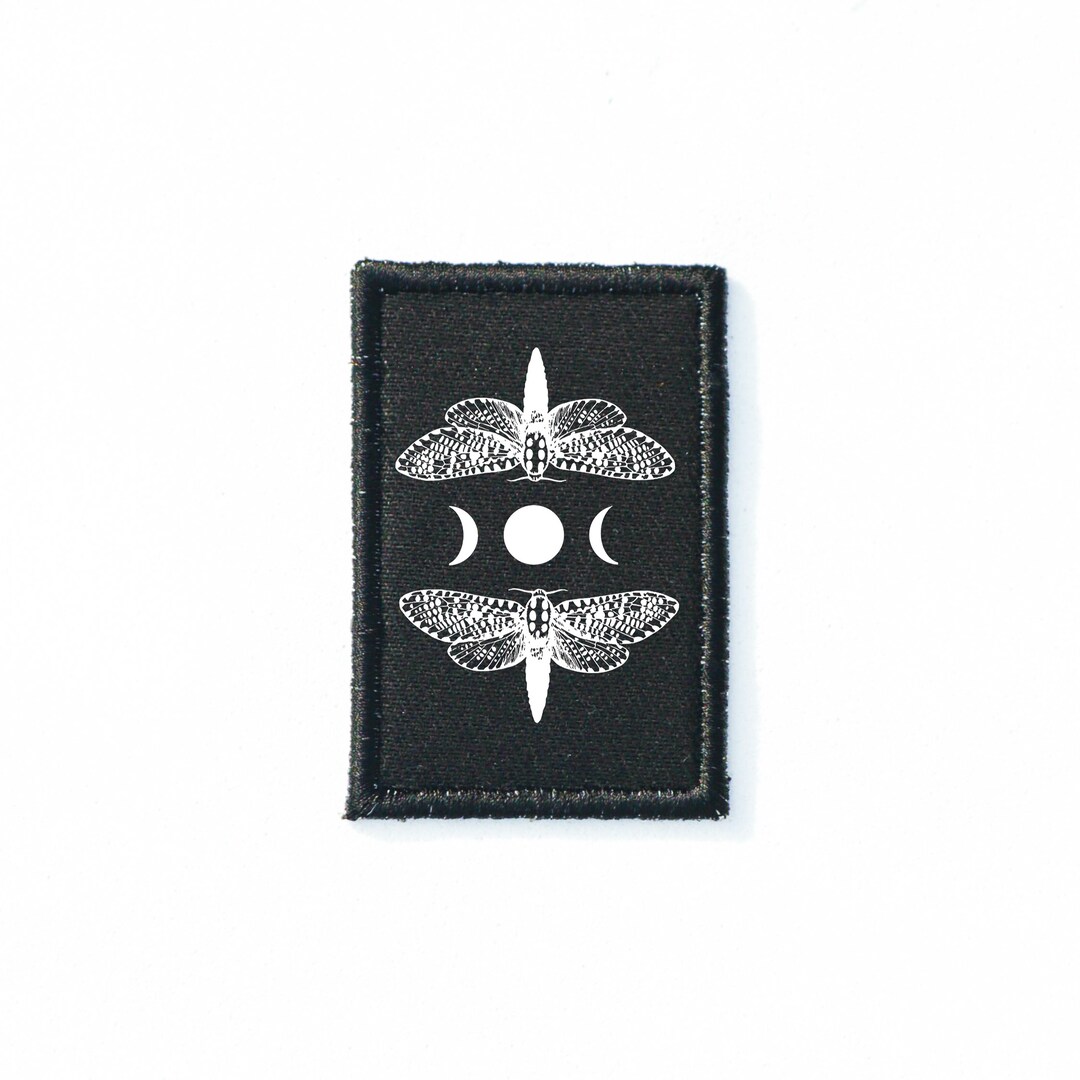Iron on Goth Patch Afterlife Horror DIY Embroidered Patch, Badge ...