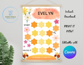 Shark Reward Chart Baby Shark Kids Award Chart Behaviour - Etsy