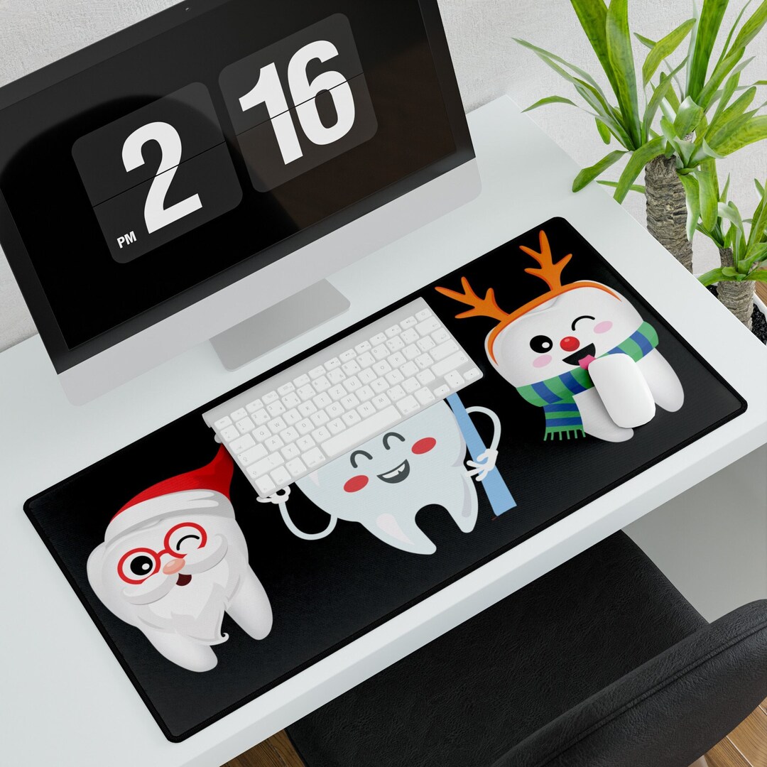 Dental Assistant Desk Mat Dental Art Room Decor Dental Hygenist Gifts ...