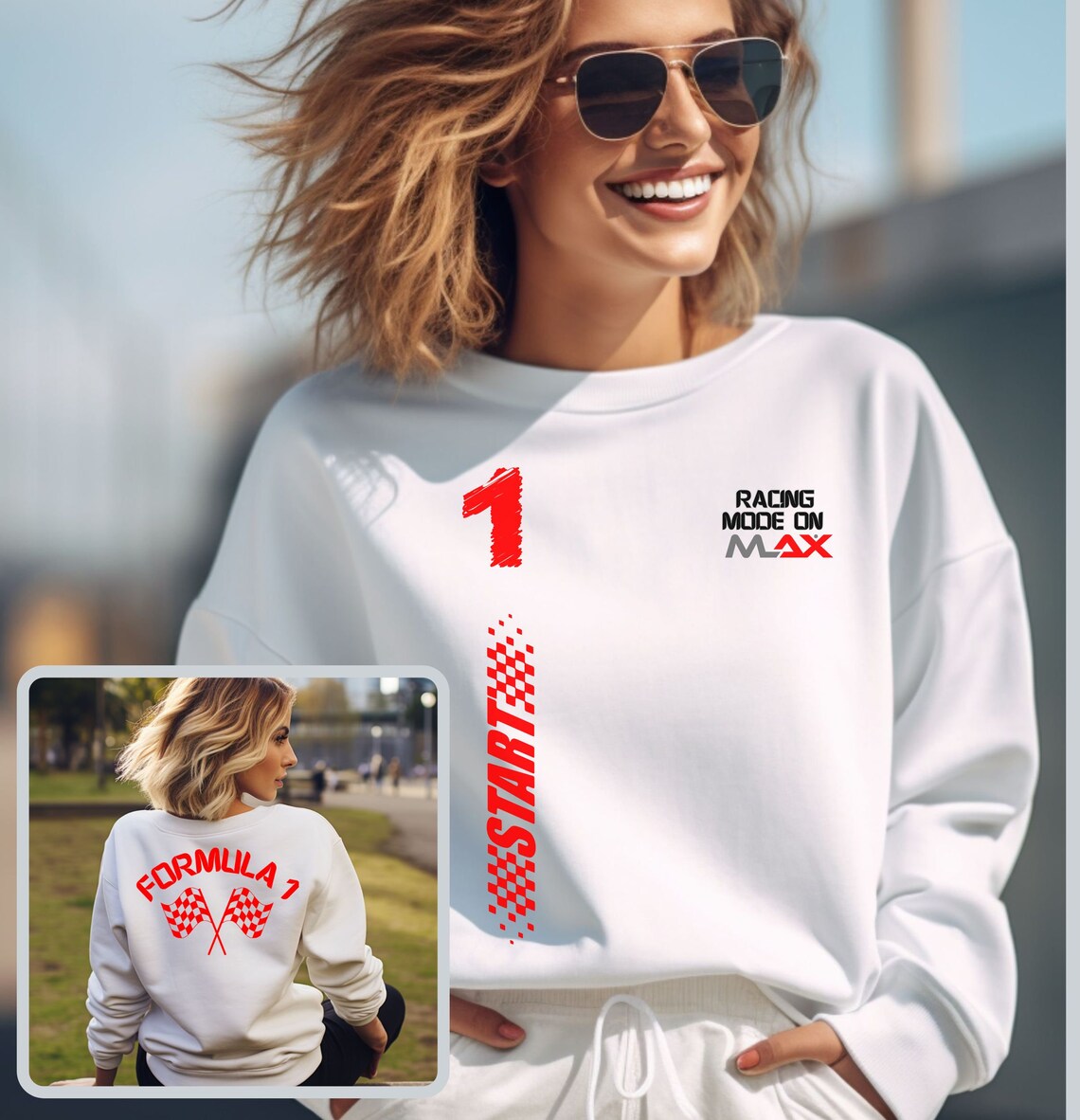 Formula 1 Car Racing Unisex Crewneck Sweatshirt Formula 1 - Etsy