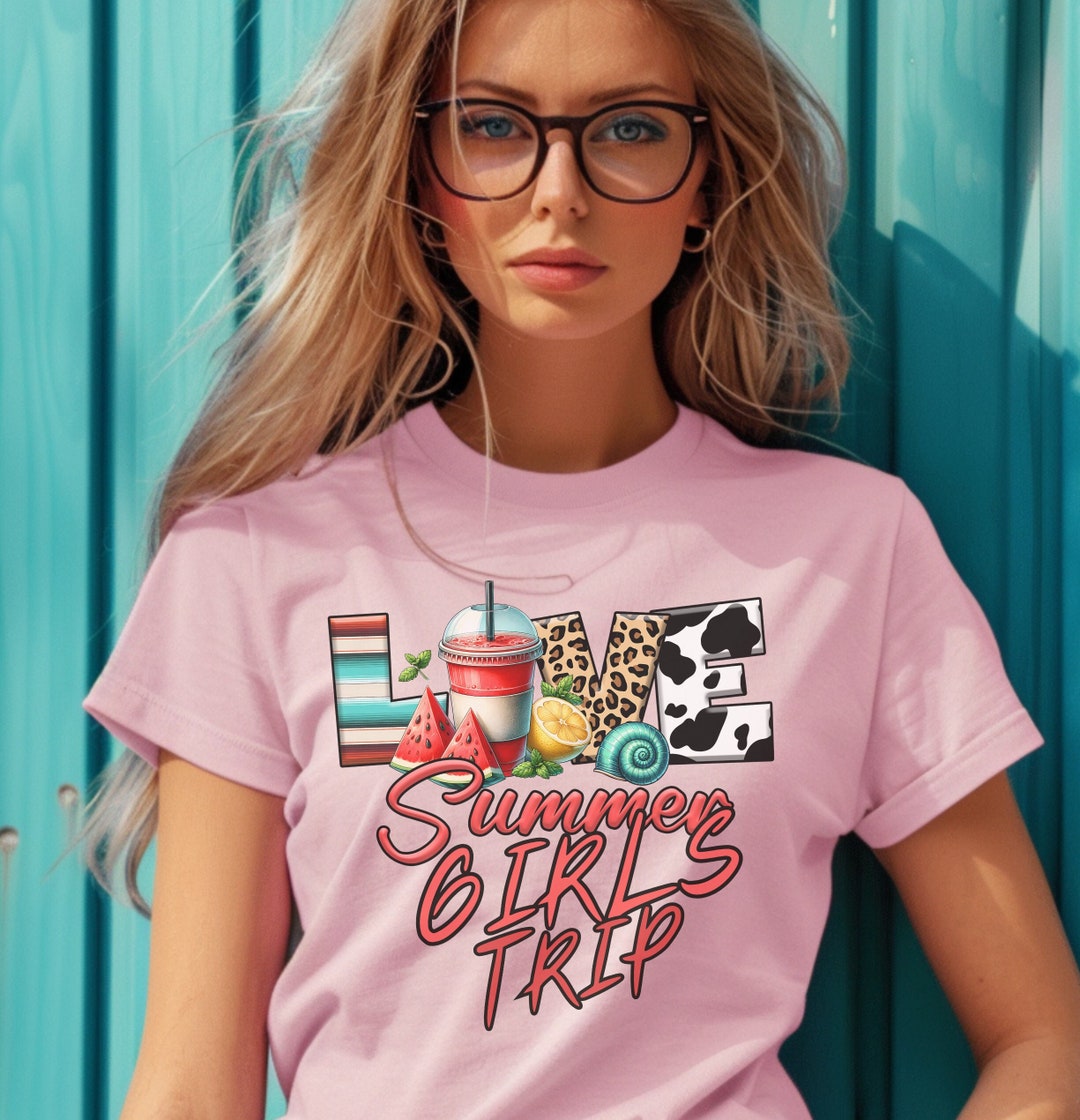 Funny Friends Trip Shirt, Friends Vacation Graphic Tees, Girls Trip ...