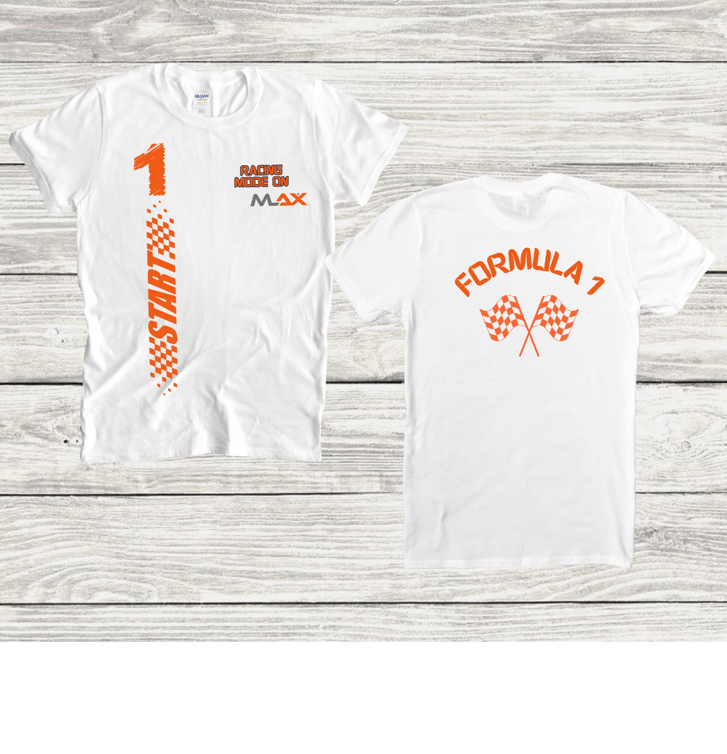 F1-formula 1 Tshirt Front and Back Print,racing Shirt ,formula 1 Racing ...