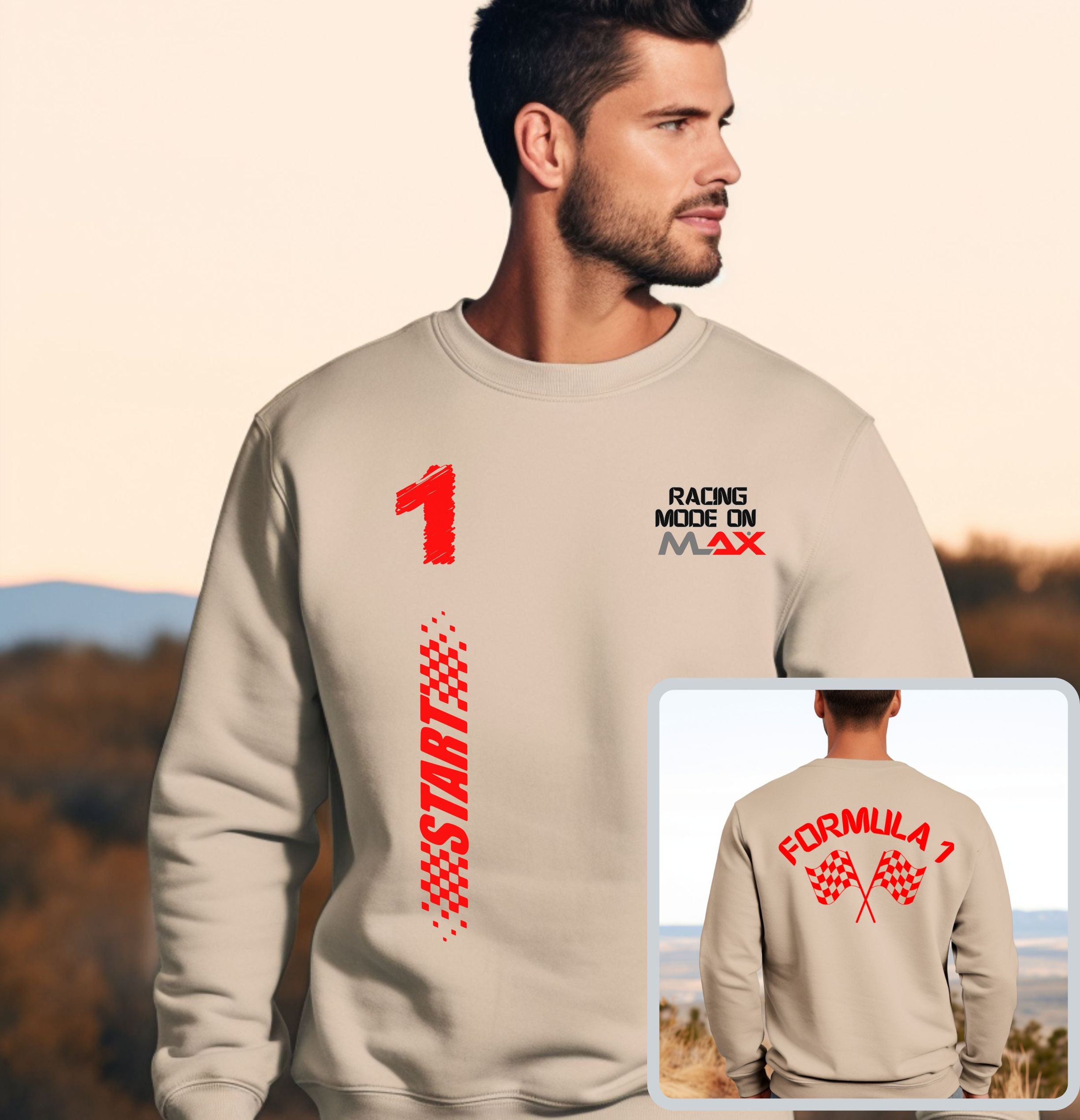 Formula 1 Car Racing Unisex Crewneck Sweatshirt, Formula 1 Sweatshirt ...
