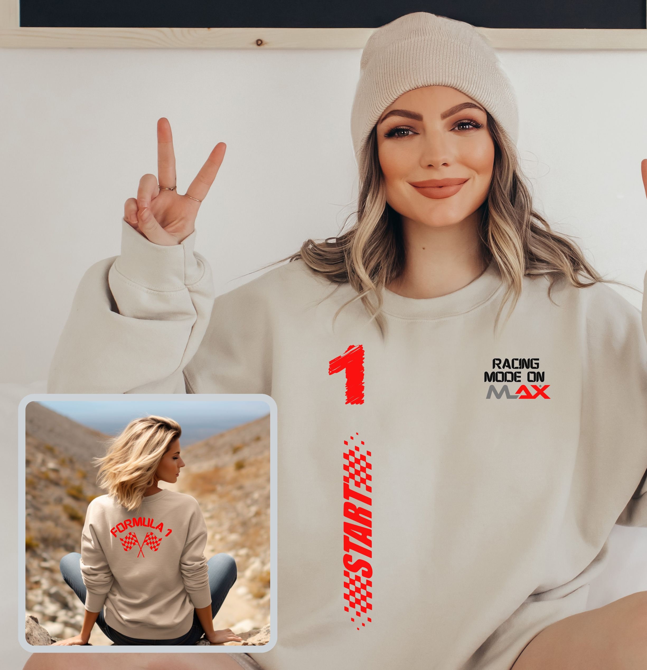 Formula 1 Car Racing Unisex Crewneck Sweatshirt Formula 1 - Etsy