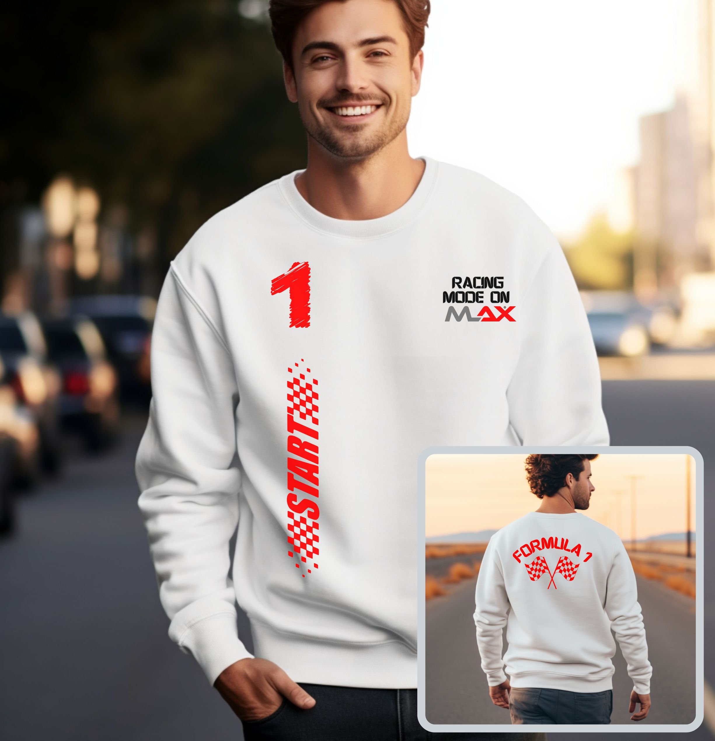 Formula 1 Car Racing Unisex Crewneck Sweatshirt, Formula 1 Sweatshirt ...