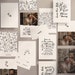 Wedding Invitation Suite Atticus Collection Editable Canva Template ...
