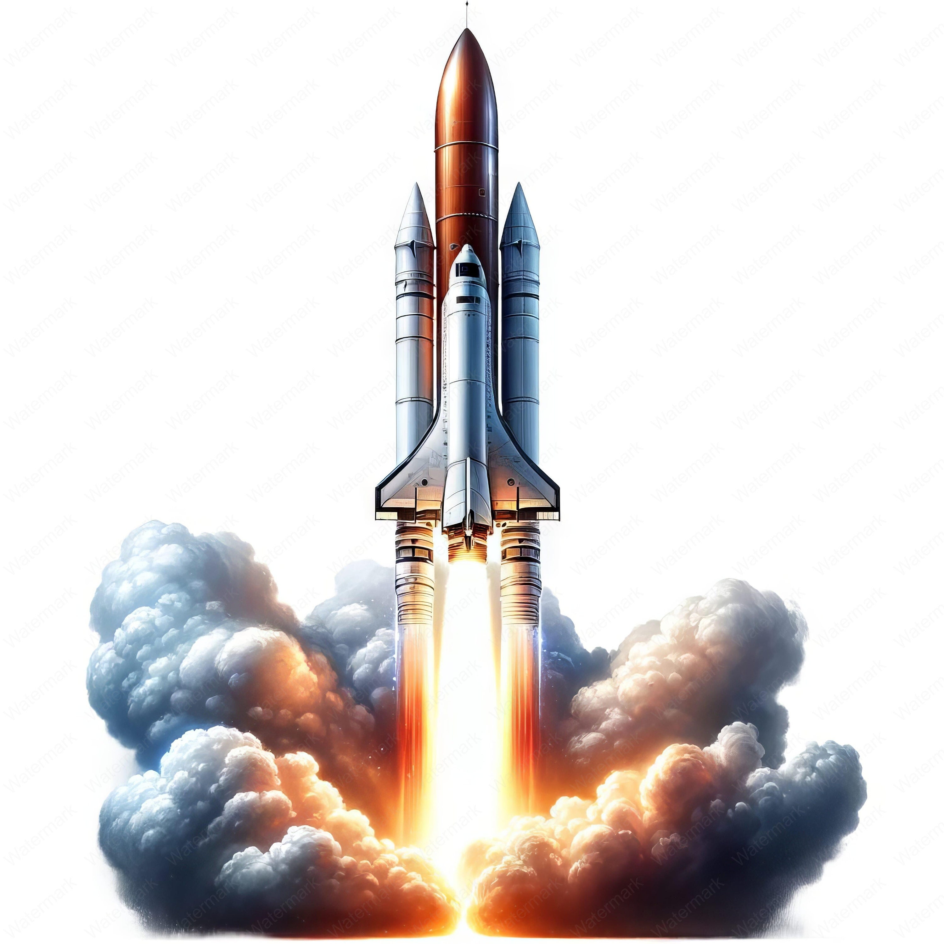 Rocket Clipart Bundle: 10 Space Theme Designs (digital Download) - Etsy
