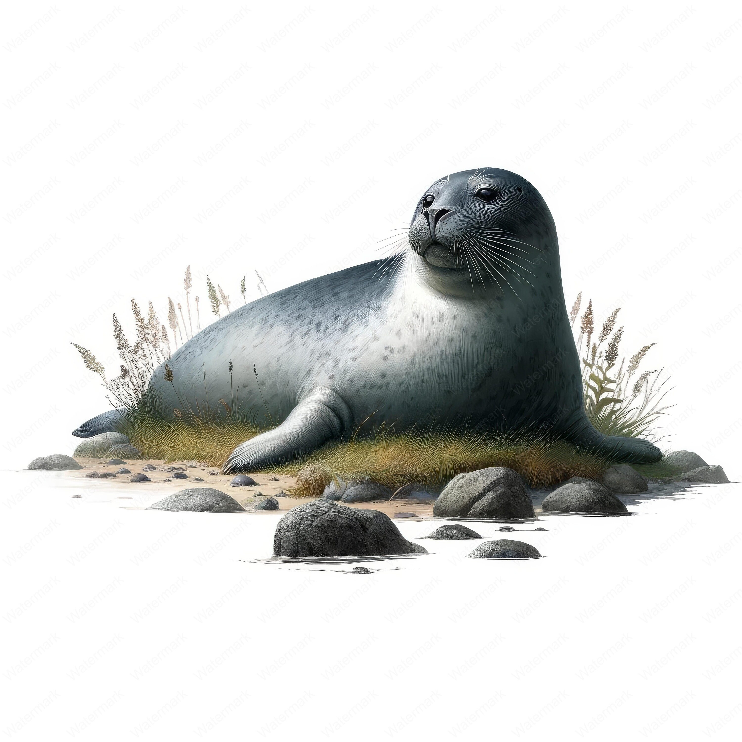 Playful Seal Clipart Bundle: Marine Art Designs (digital Download) - Etsy