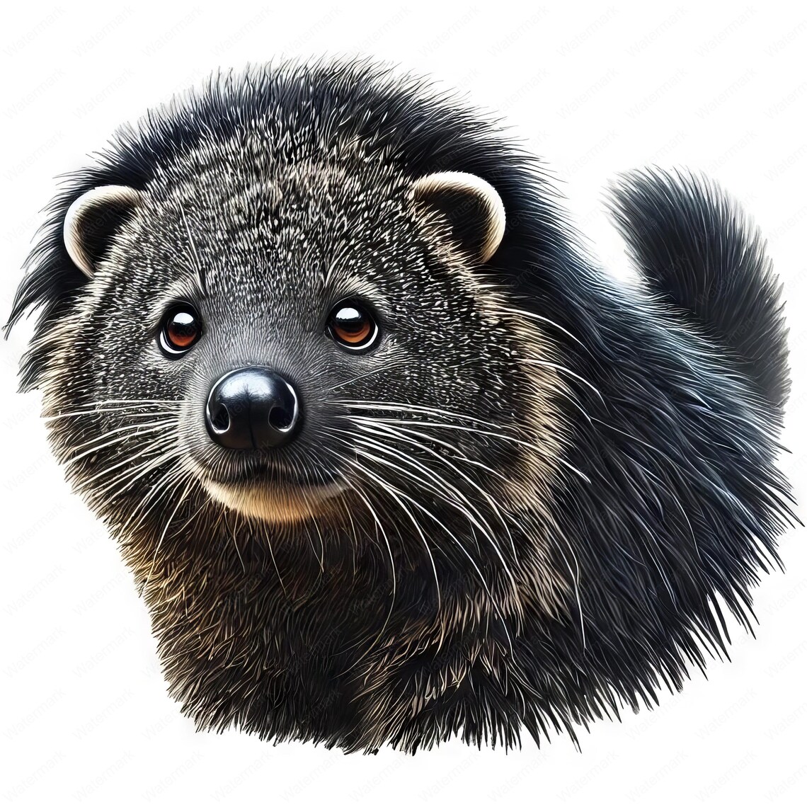 Adorable Binturong Clipart Bundle | Wildlife Art Printables (digital ...