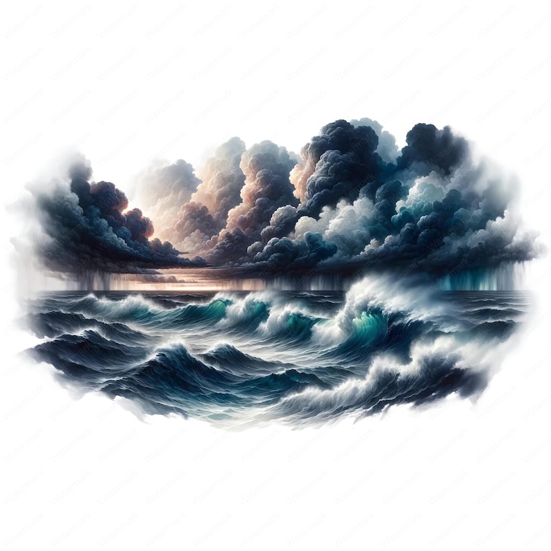 Storm Clipart Bundle | High-quality Weather Art (digital Download ...