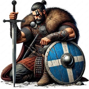 Viking Warrior Clipart: Norse Mythology Art Bundle (digital Download ...
