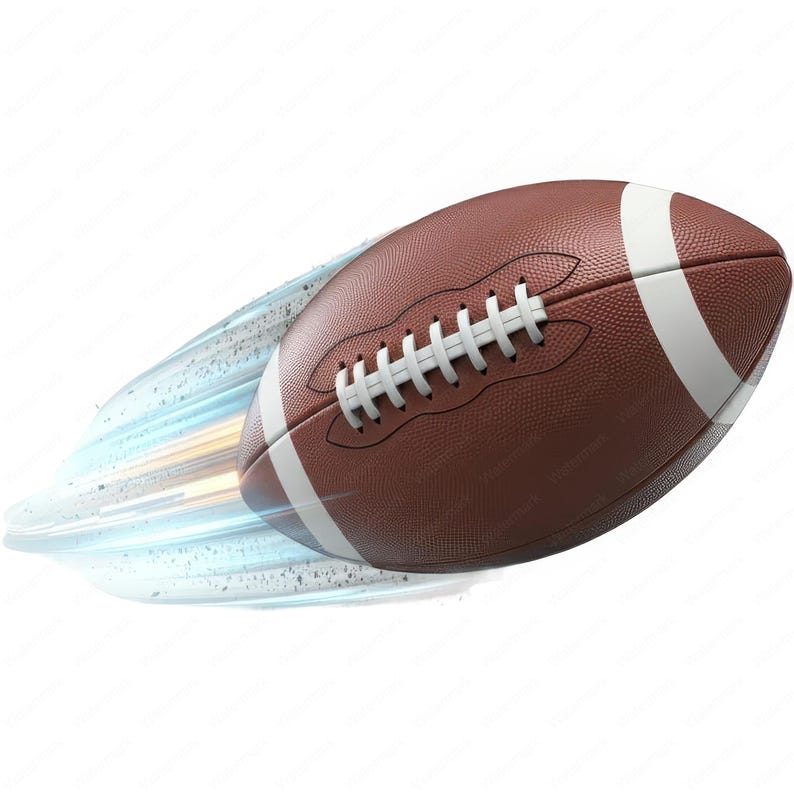Dynamic Football Clipart: Motion Effect PNG & JPG Bundle (digital ...
