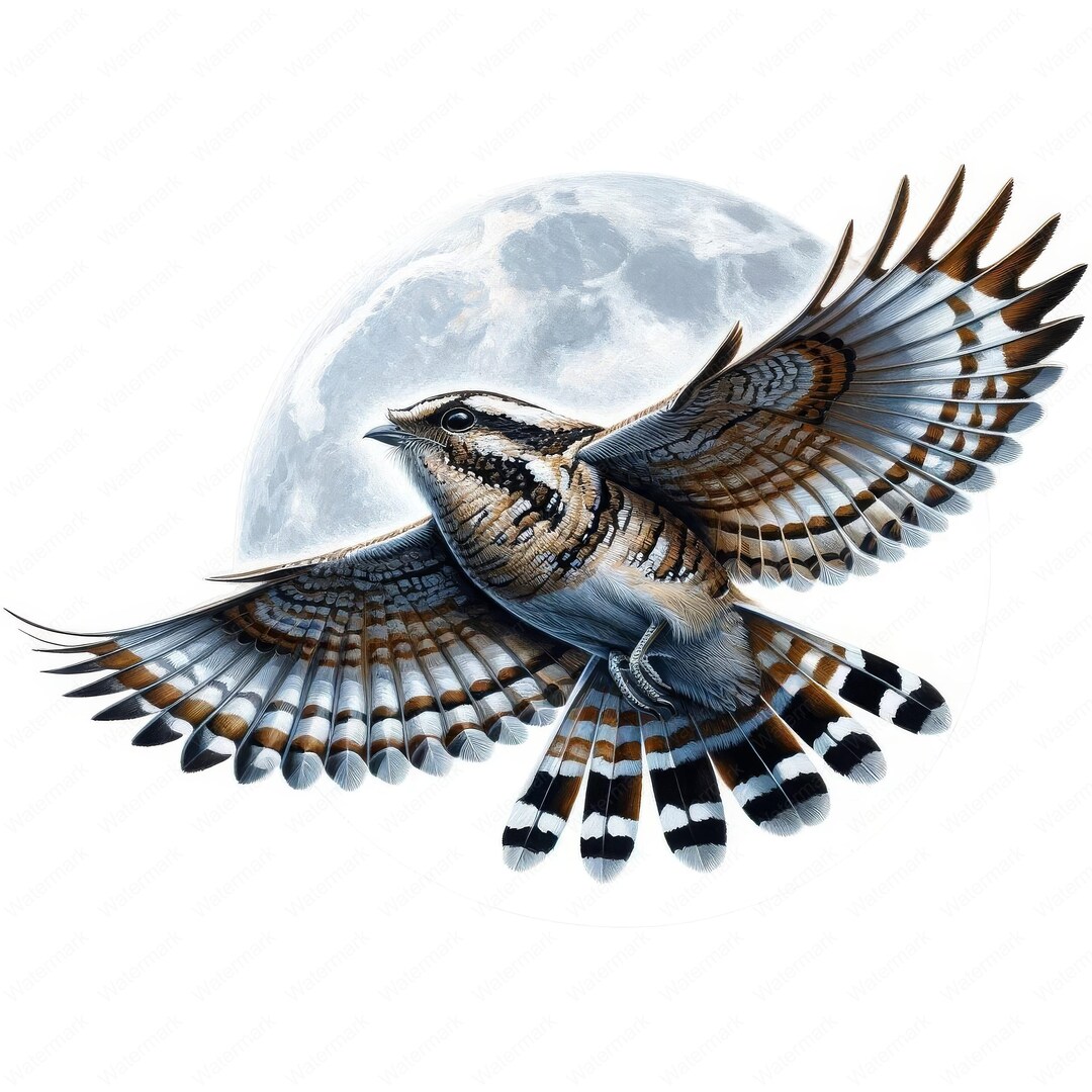 Nightjar Clipart Mystical Nightjar Clipart Bundle 10 High-quality ...