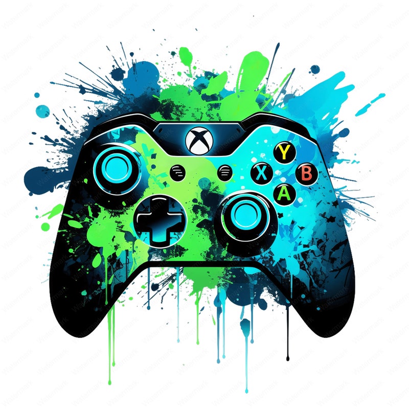 Xbox Controller Template - Etsy