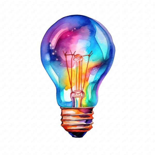 Neon Bulb - Etsy