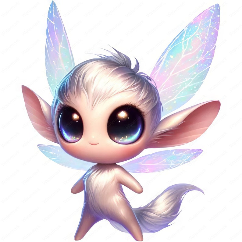 Cute Sprite Clipart Bundle | Fantasy Art Printables (digital Download ...