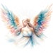 Heavenly Angel Clipart Bundle | High-quality Spiritual Art (digital ...