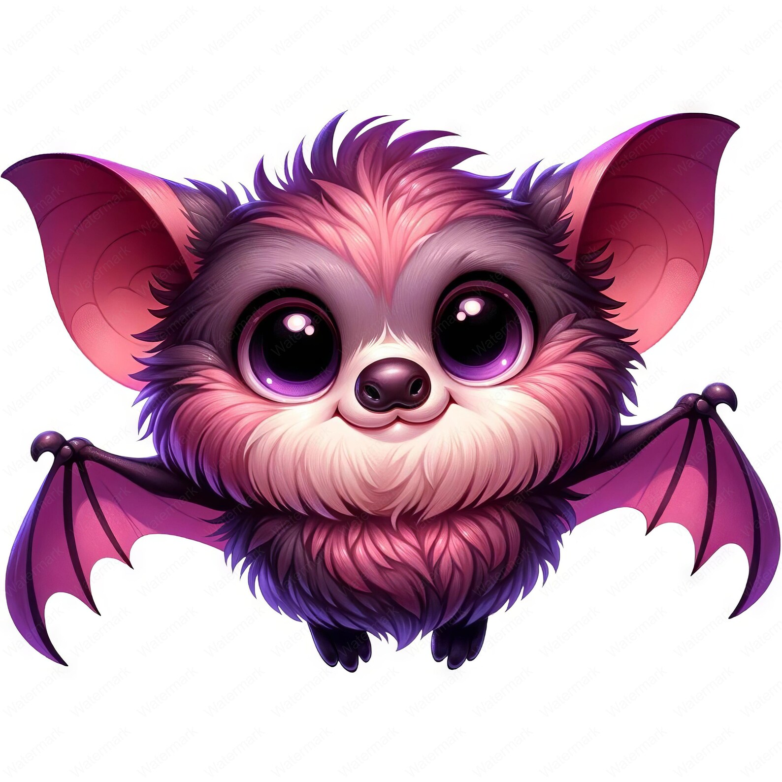 Cute Bat Clipart Bundle | Children's Story Art (digital Download) - Etsy