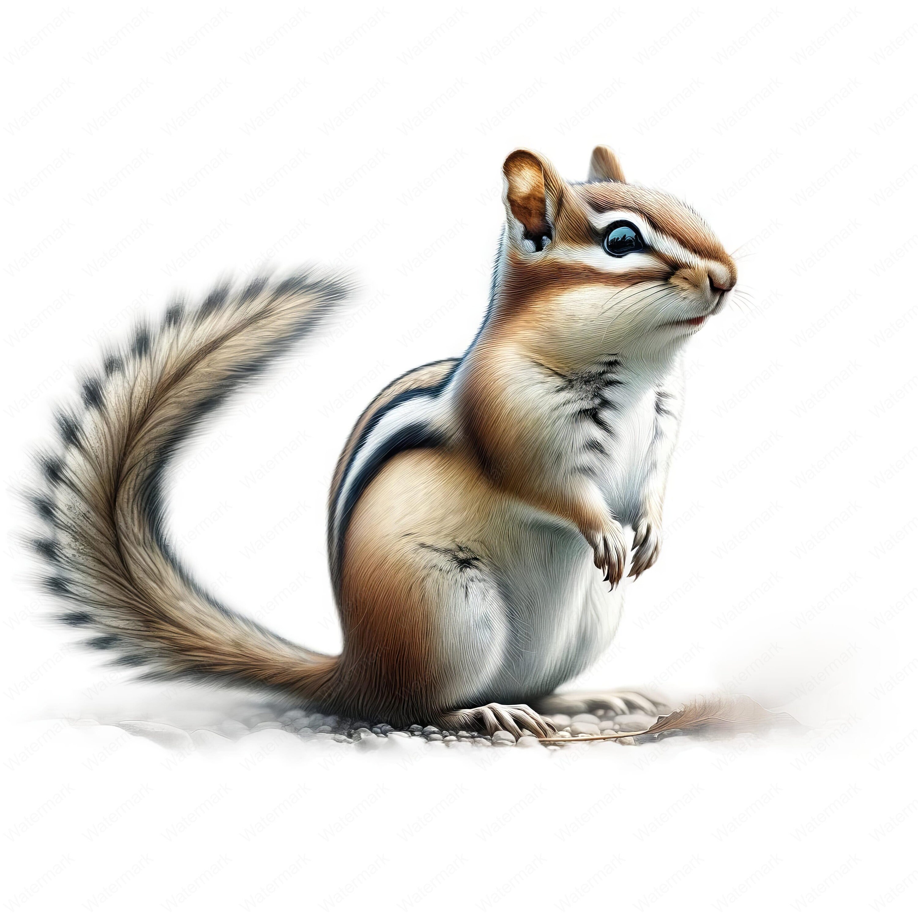 Eastern Chipmunk Clipart Bundle | Wildlife Art (digital Download) - Etsy UK