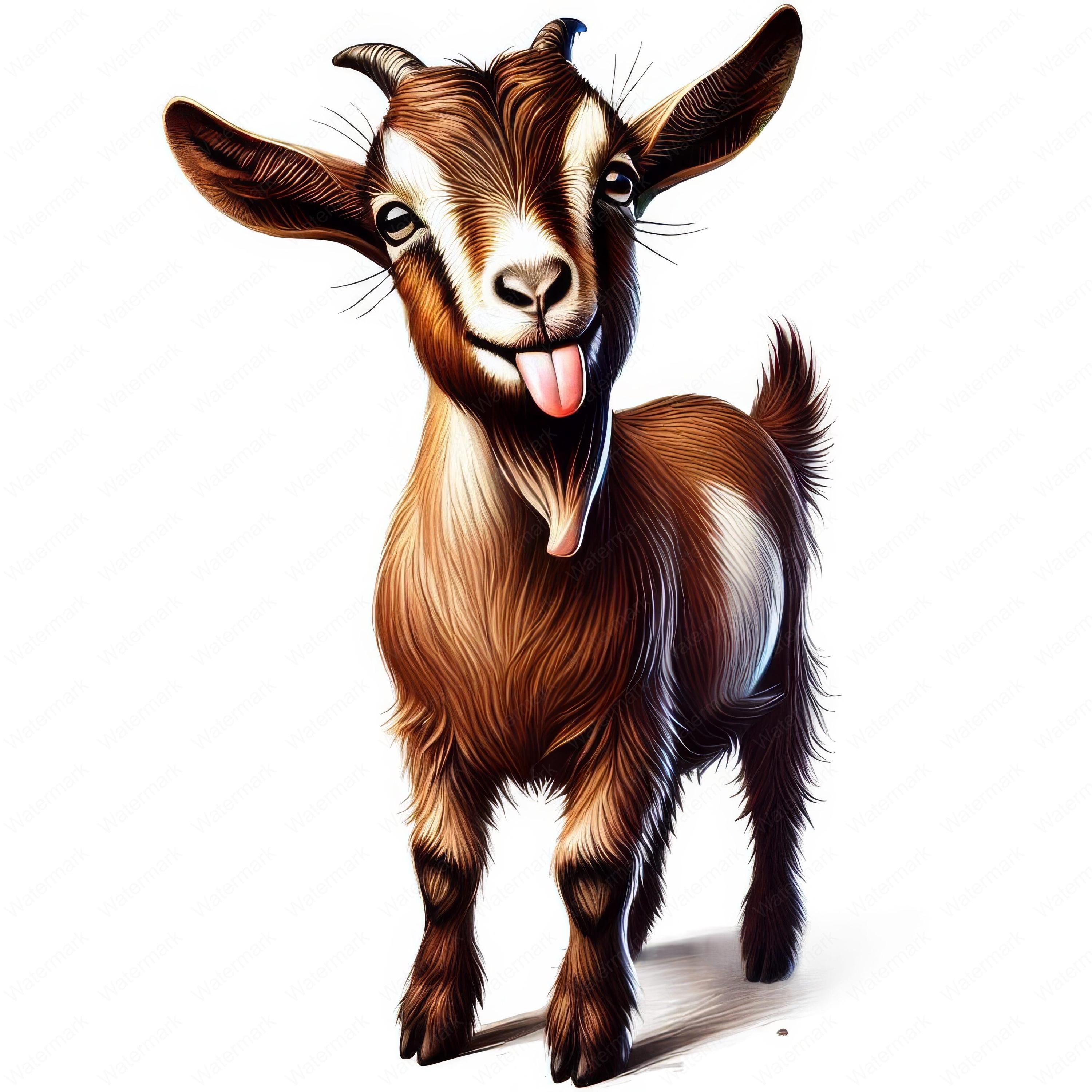 Rustic Goat Clipart Bundle: Farm Animal Designs (digital Download) - Etsy