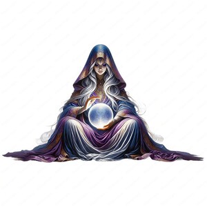 Oracle Clipart | Mystical Oracle Clipart Bundle | 10 High-quality ...