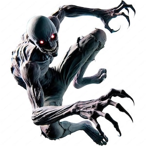 Ghoul Clipart | Terrifying Ghoul Clipart Bundle | 10 High-quality ...