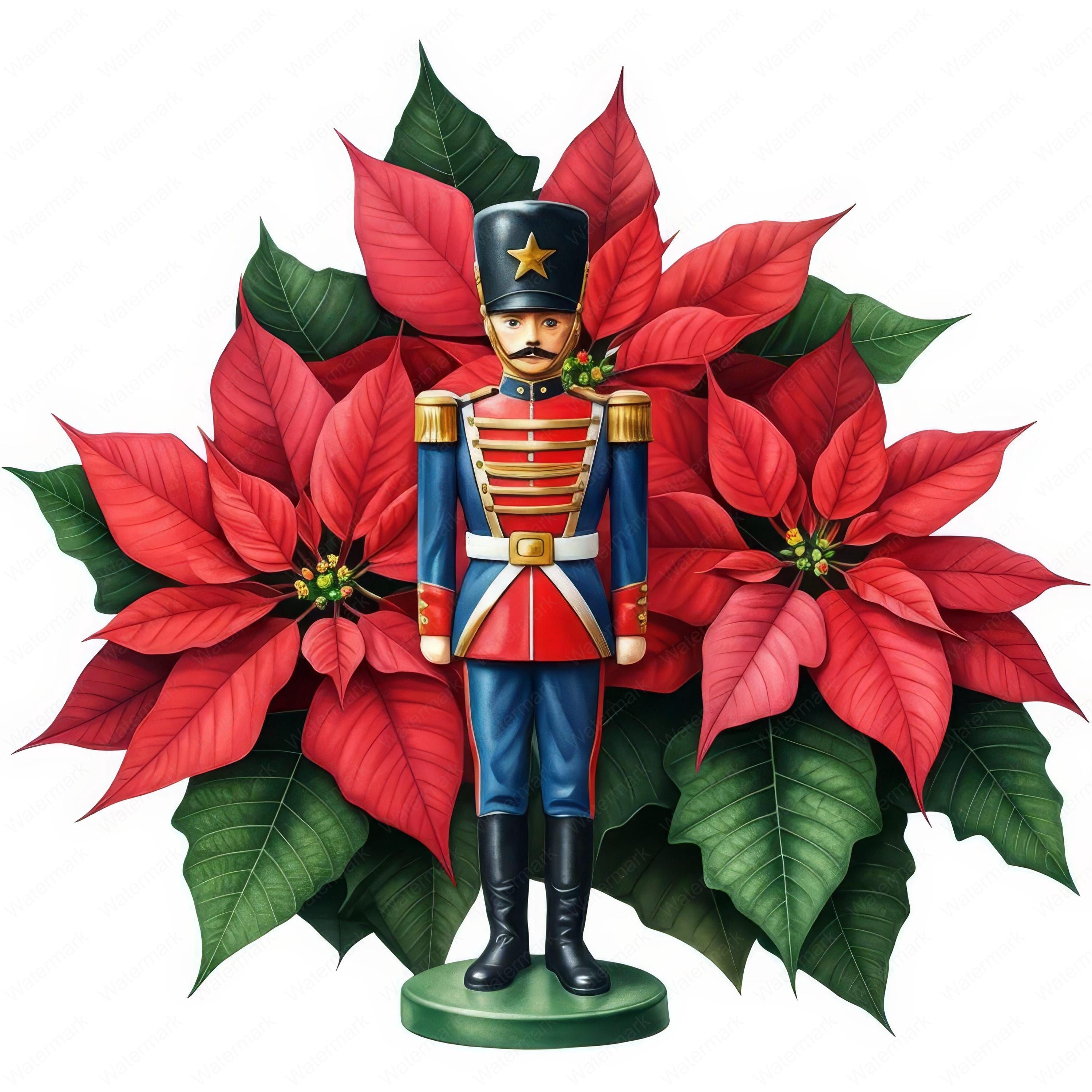 Festive Soldier Toy Clipart Bundle: Christmas Holiday Art (digital ...
