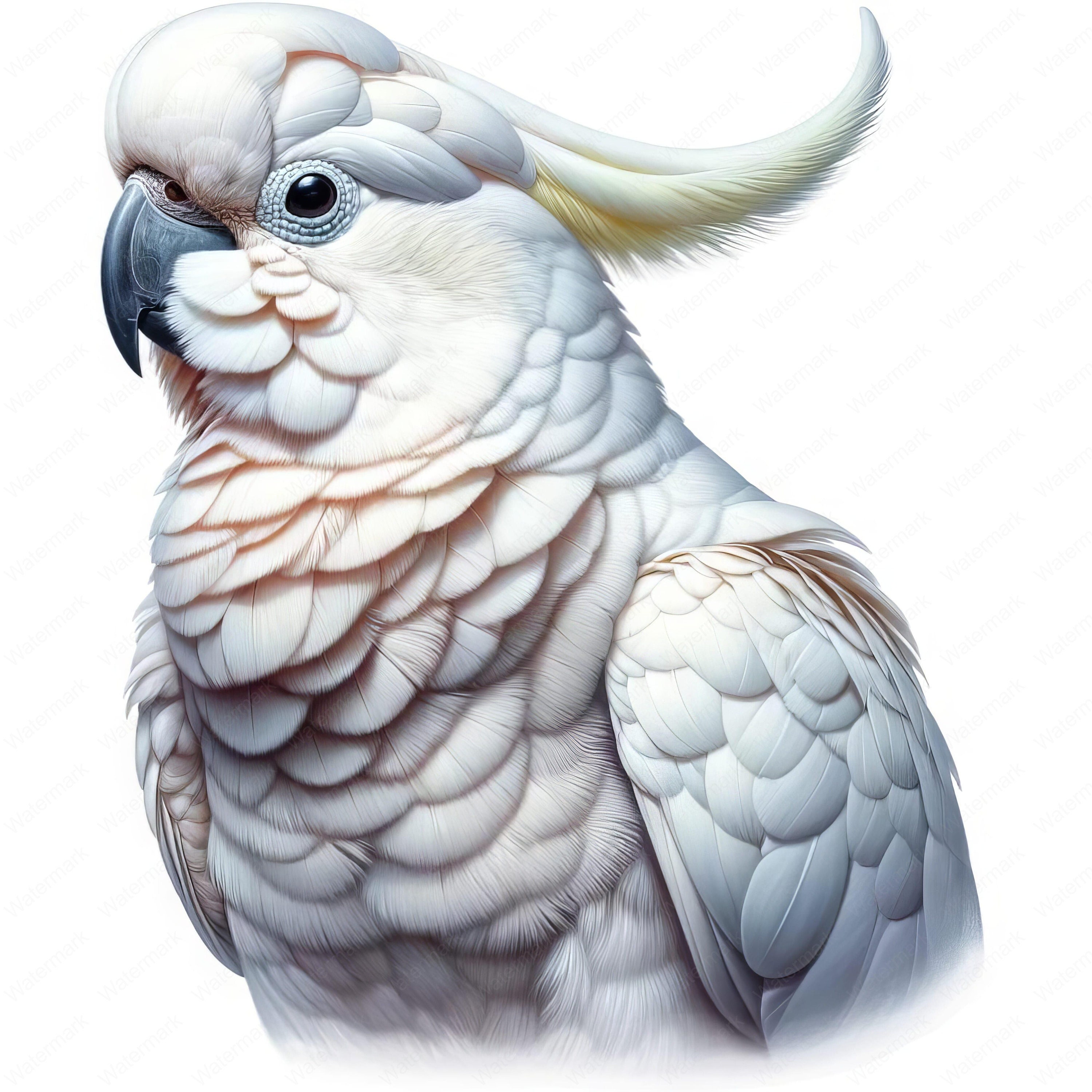 Corella Cockatoo Clipart Bundle: Australian Bird Art (digital Download ...