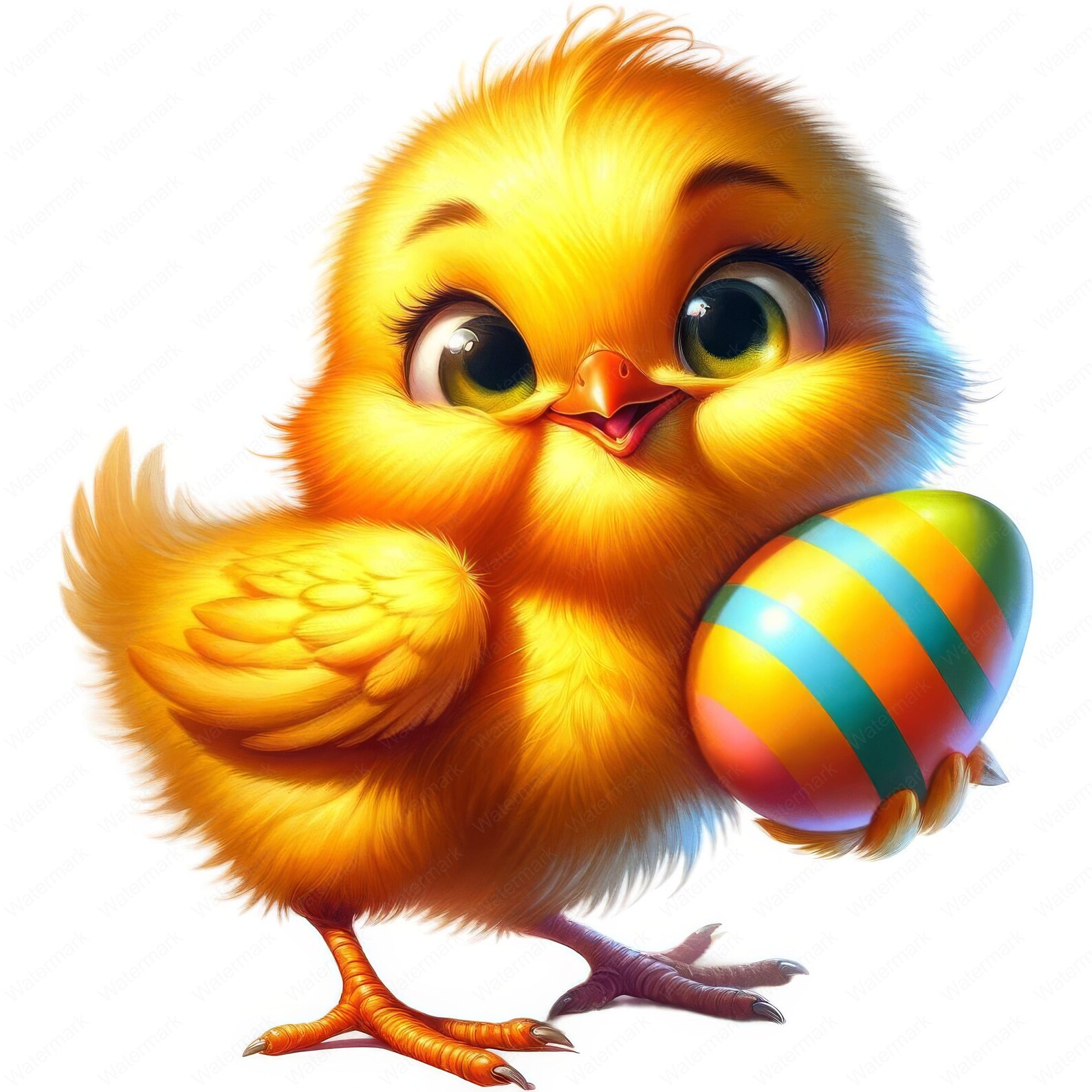 Funny Easter Chick Clipart Bundle | High-quality Designs (digital ...