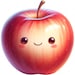 Cute Apple Clipart Adorable Cute Apple Clipart Bundle 10 High-quality ...