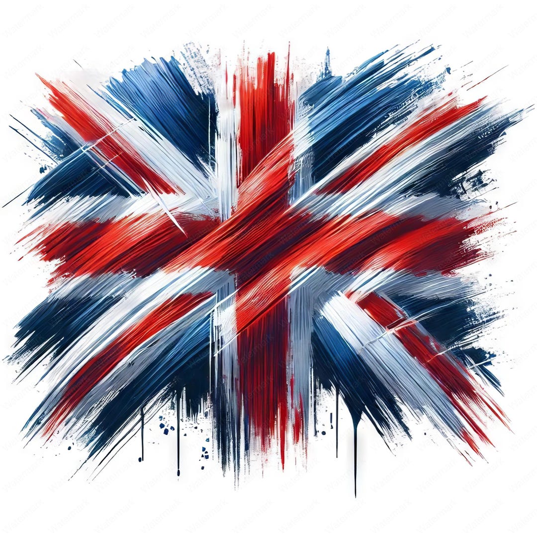 British Flag Clipart | Dynamic British Flag Clipart Bundle | 10 High ...