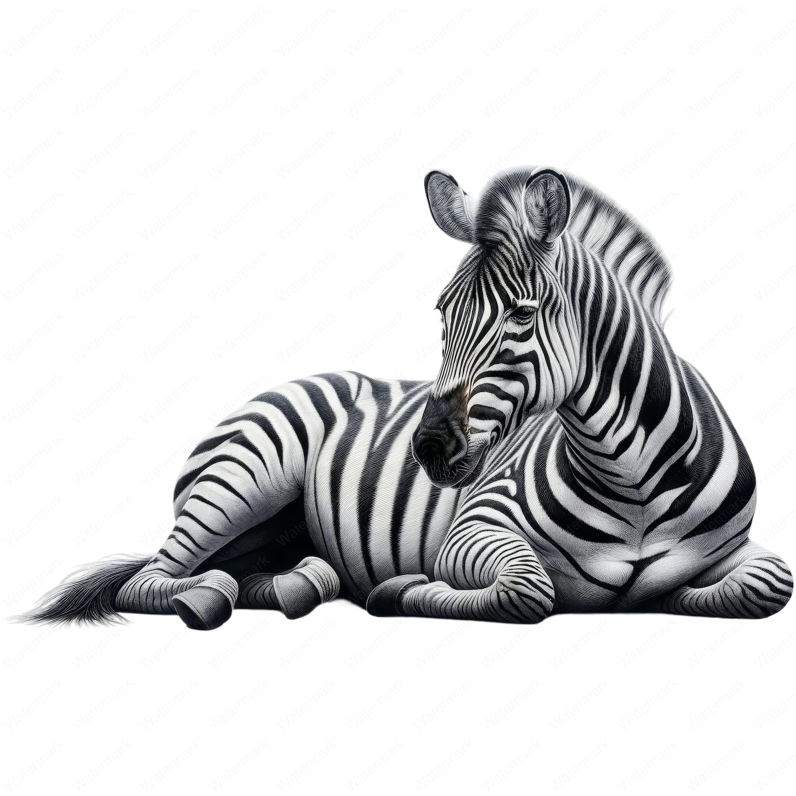 Zebra Clipart Bundle | Safari Animal Art, High-quality Designs (digital ...