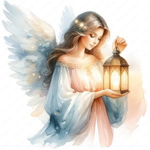 Angel Clipart | Heavenly Angel Clipart Bundle | 10 High-quality Designs ...