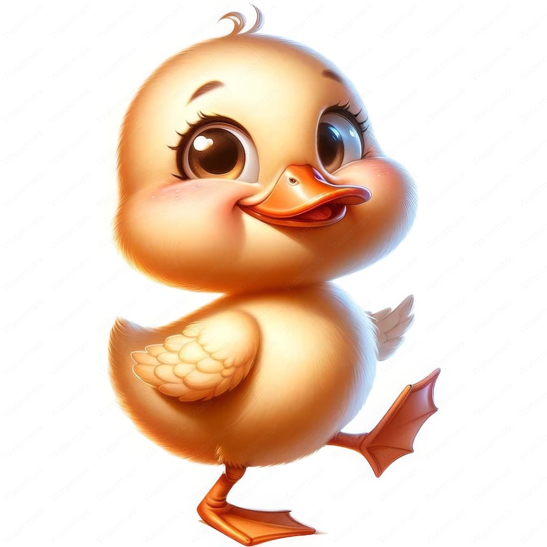 Cute Duck Clipart Bundle | 10 High-quality Designs (digital Download ...