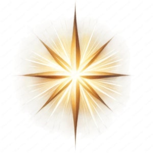 Radiant Star Clipart | Brilliant Radiant Star Clipart Bundle | 10 High ...