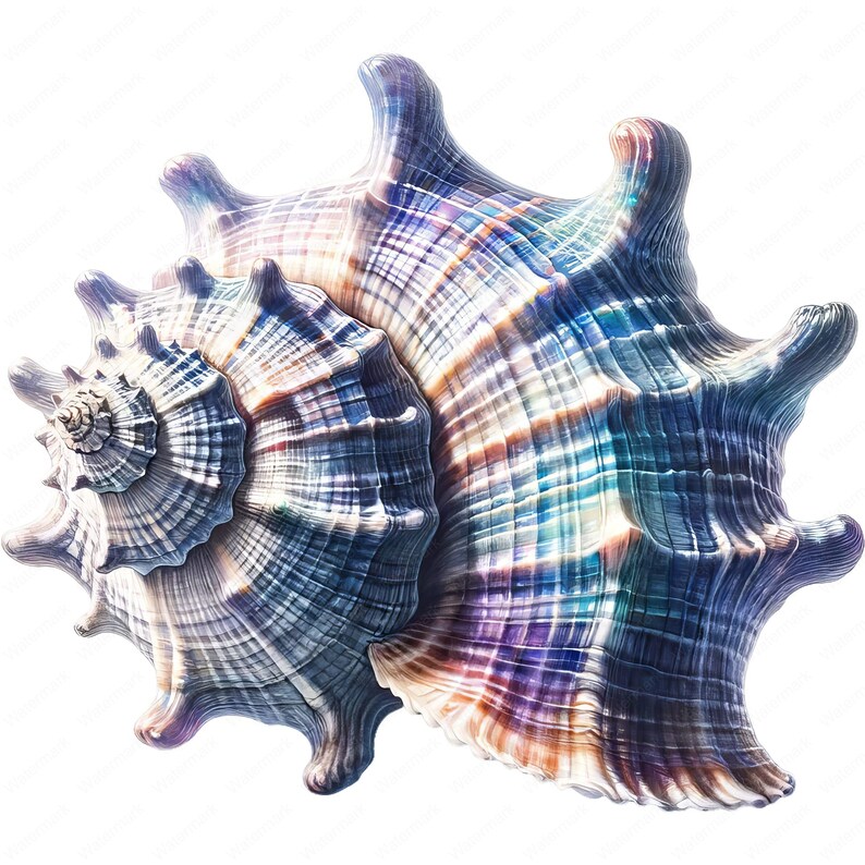 Seashell Clipart Bundle | Ocean Art, Commercial Use (digital Download ...