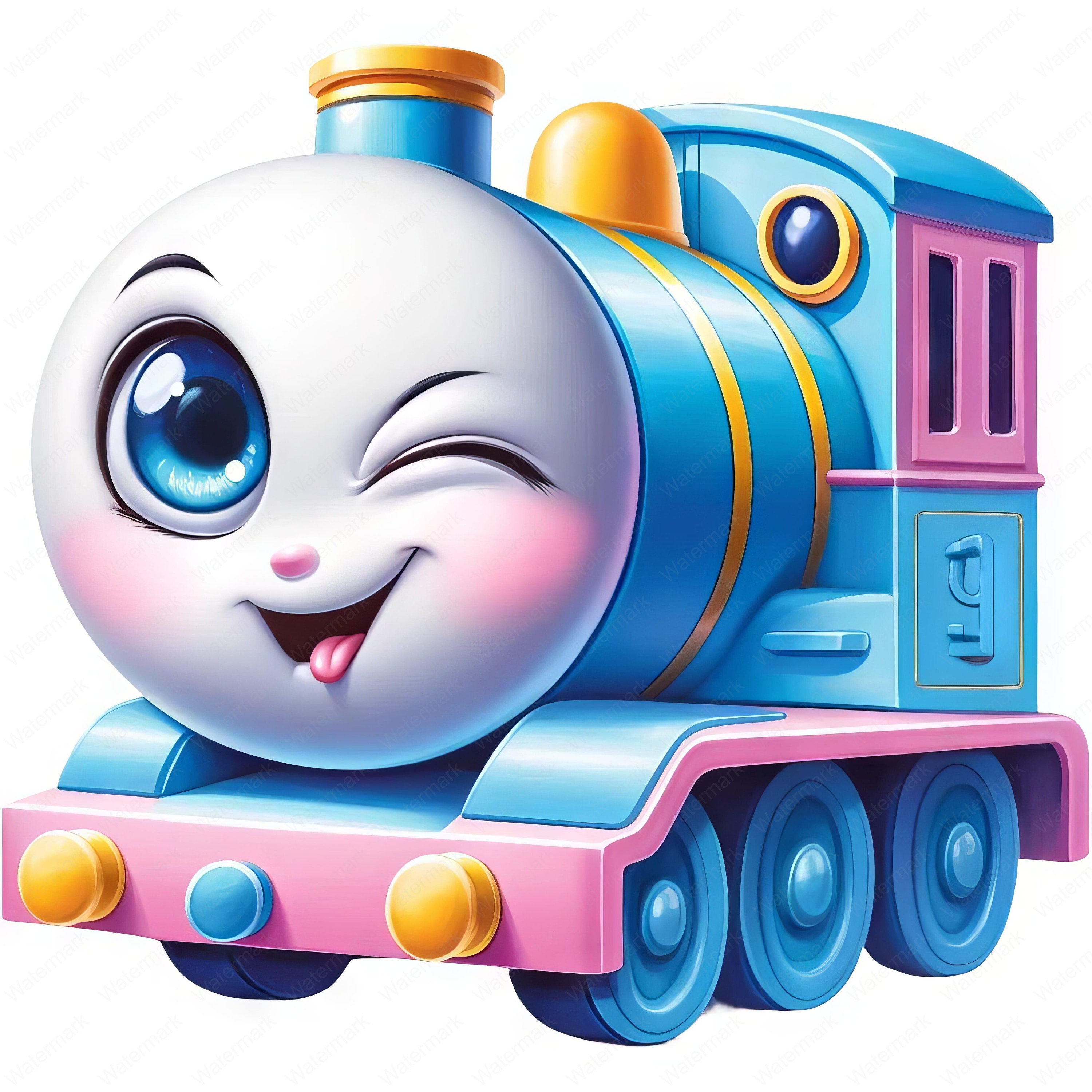 Train Cartoon Clip Art