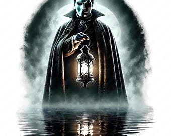 Gothic Phantom Clipart | Elegant Gothic Clipart Bundle | High-quality ...