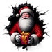 Santa Claus Clipart Bundle: Festive Christmas Art (digital Download) - Etsy