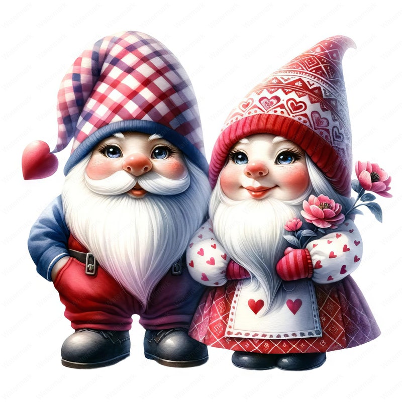 Gnome Couple - Etsy