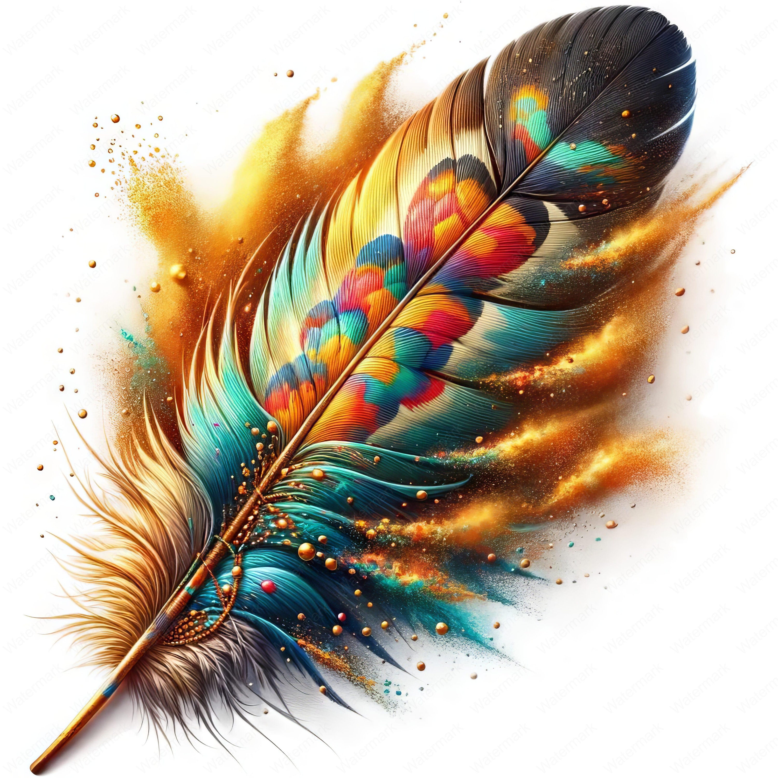 Imágenes Prediseñadas De Plumas Nativas Americanas 10.100+ Indio