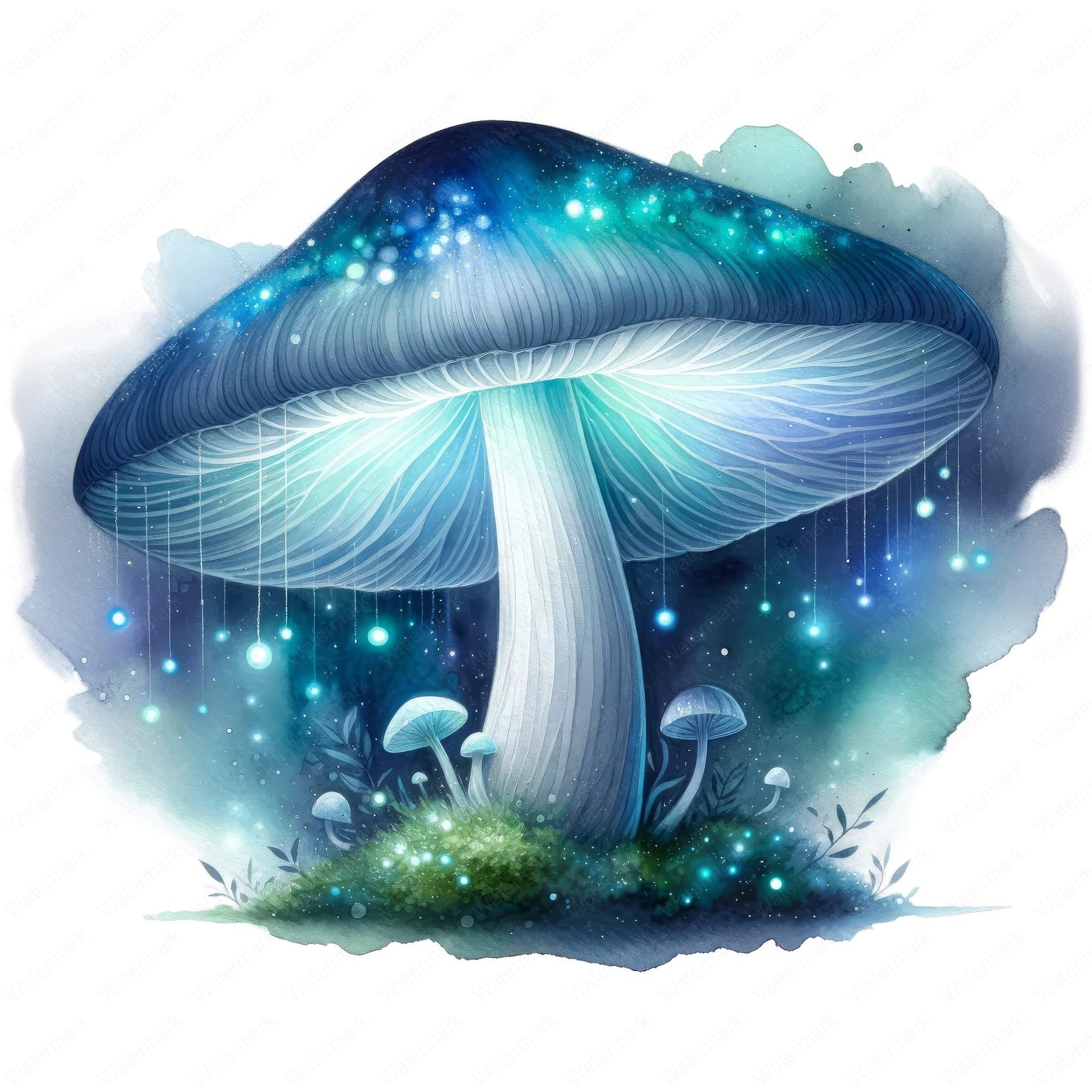 Mushroom Clipart | 10 High-quality Designs | Fungi Art | Mushroom ...
