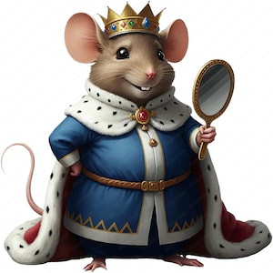 Mouse King Clipart | Nutcracker Art, High-quality Designs (digital ...