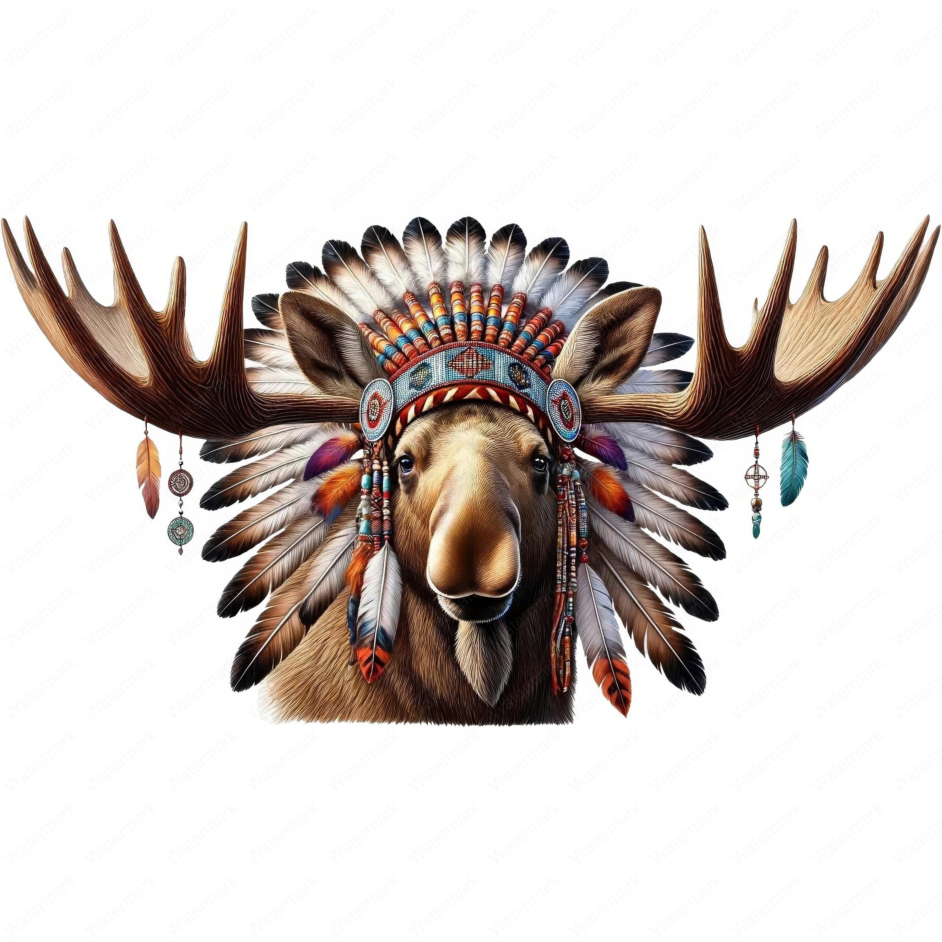Moose Clipart | Majestic Moose Clipart Bundle | 10 High-quality Designs ...
