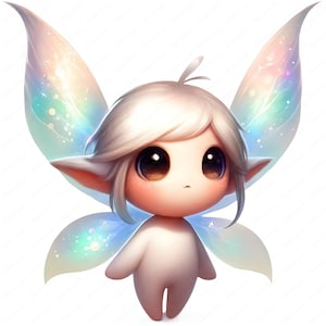 Cute Sprite Clipart | Adorable Cute Sprite Clipart Bundle | 10 High ...