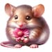 Cute Mouse Clipart Adorable Mouse Clipart Bundle 10 High-quality ...