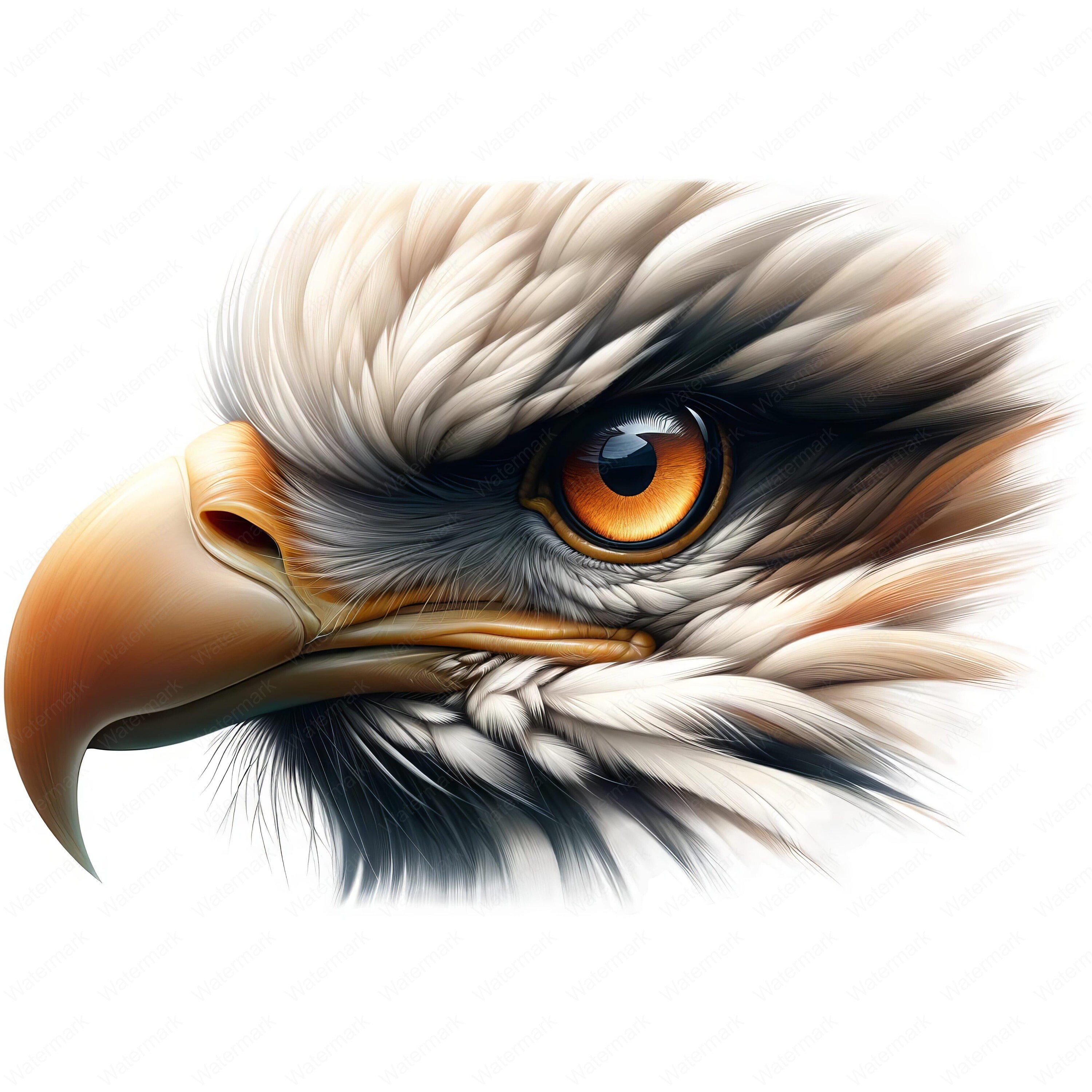 Eagle Eye Clipart Bundle | High-quality Bird Vision Art (digital ...