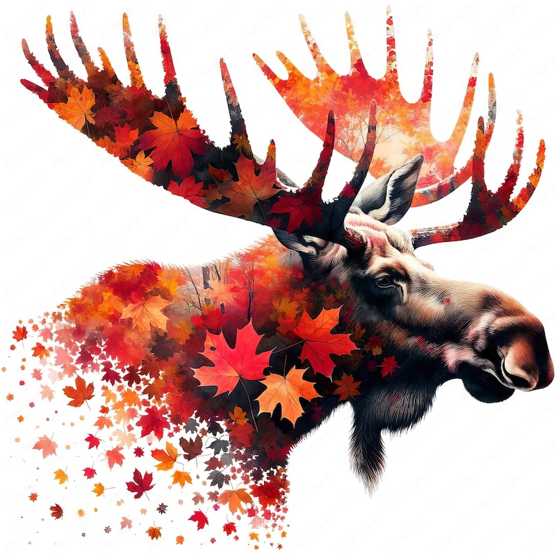 Moose Graphic - Etsy