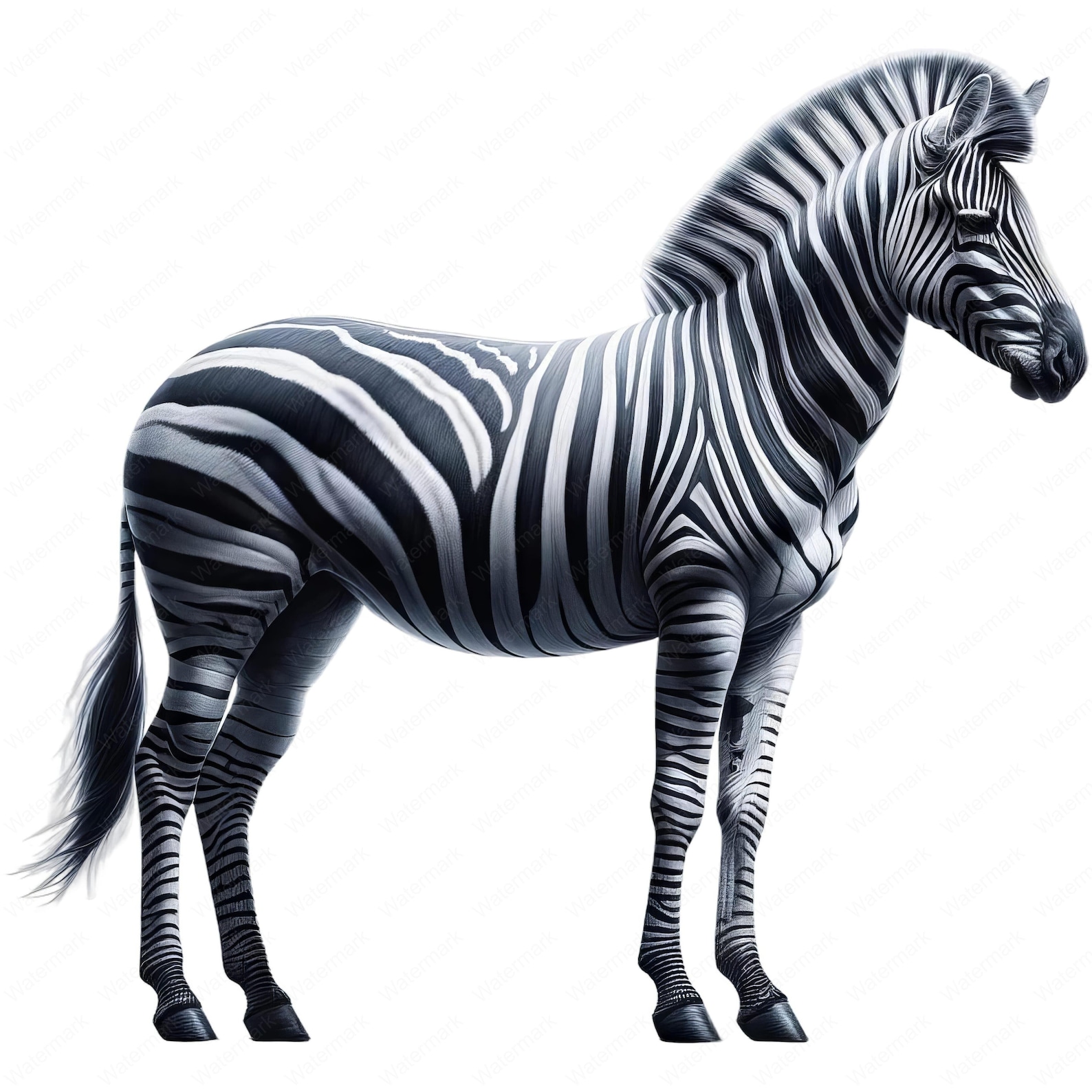 Zebra Clipart Bundle | Safari Animal Art, High-quality Designs (digital ...