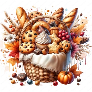 Fall Clipart | Clipart Bundle 2 | 10 High Quality Designs | Wall Art ...